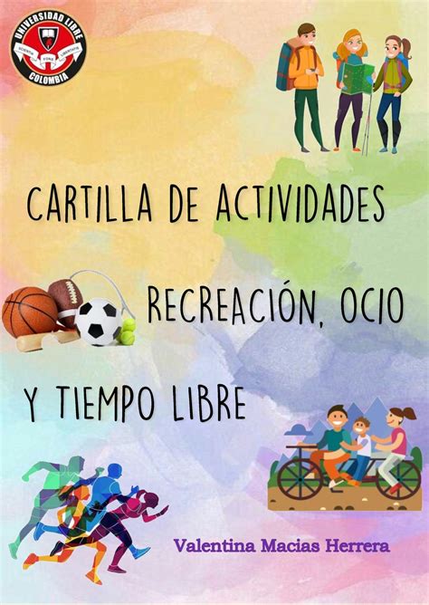 Calaméo Cartilla actividades Recreación Ocio y Tiempo libre