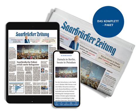 Online Service Center der Saarbrücker Zeitung Ein Zugang für alle