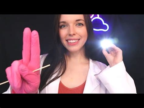 ASMR Detailed Cranial Nerve Exam Eyes Closed Doctor Roleplay YouTube