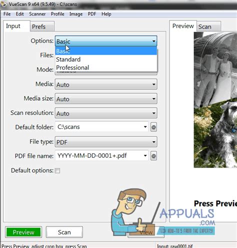 how to scan multiple pages into one using vuescan