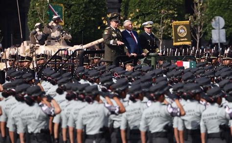 Desfile militar 2022 Guardia Nacional triplica su número de tropas