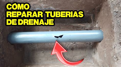 TÉCNICA PARA REPARAR TUBERIAS de desague o drenaje reparar tuberías