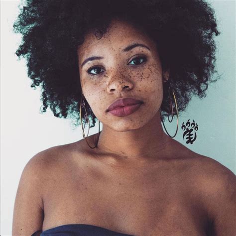 Beautiful Black Women With Freckles Site Name Essence