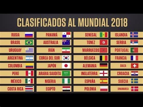 ganado adolescentes rutina selecciones clasificadas mundial rusia sí