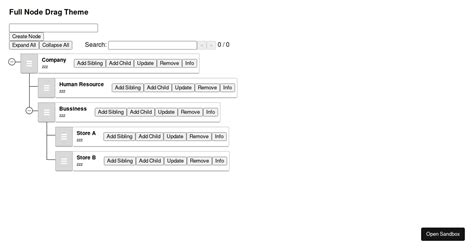 React Sortable Tree Full Codesandbox