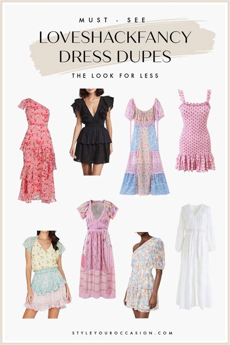Affordable Love Shack Fancy Inspired Dresses For A Romantic Look