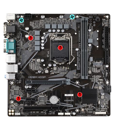 H510M HD3P Rev 1 0 Key Features Motherboard GIGABYTE Global