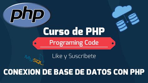 conectar base de datos mysql con php youtube