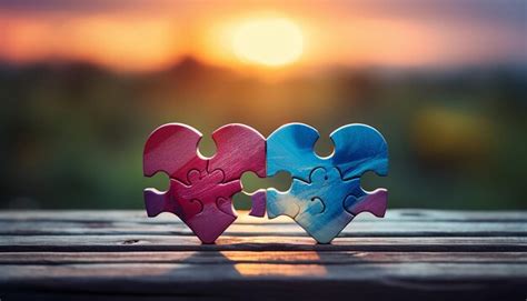 Premium Photo An Image Of Two Puzzle Pieces Fitting Perfectly