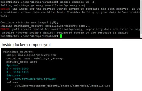 Webthing In Docker Compose Yml Issue Gcgarner Iotstack Github