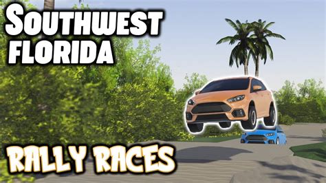 HUGE RALLY RACE CAR MEET ROBLOX Southwest Florida YouTube