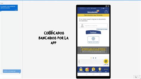 Bancolombia Descargar Certificado Bancario Por App 2020 Persona O