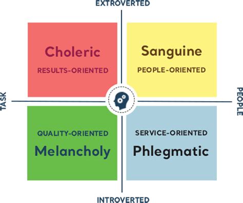 Types Of Temperament Four Temperaments
