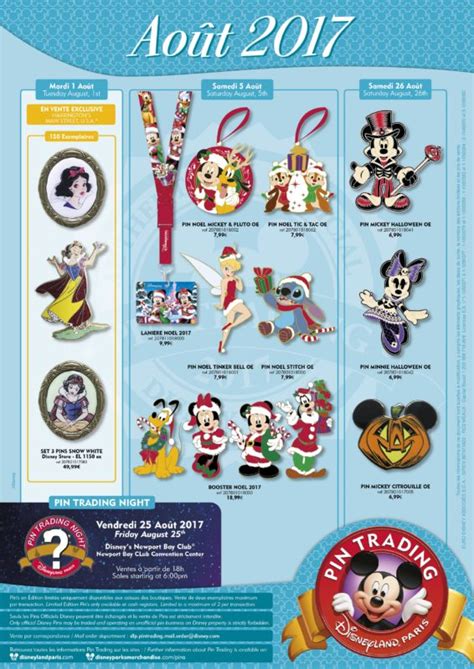 Disneyland Paris August Pins Disney Pins Blog