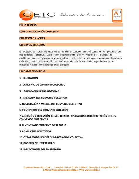 PDF Ficha tecnica negociación colectiva DOKUMEN TIPS