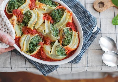 Conchiglionis farcis épinards et ricotta La Vie Claire
