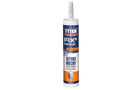 Klej montażowy FIX2 RAPID HIGH TACK TYTAN biały 290ml