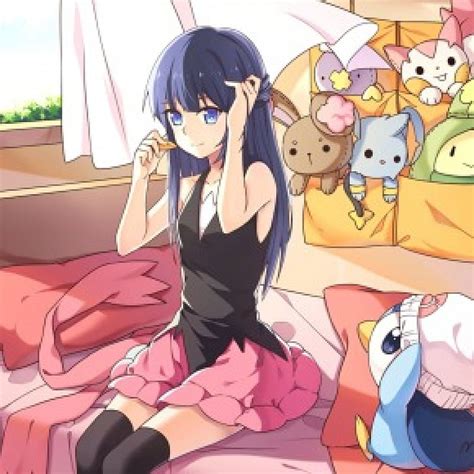 Mine Hair Pretty Hikari Video Game Game Pokemon Bedroom Adorable Bed Hd Wallpaper Peakpx