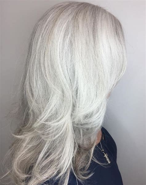 65 Gorgeous Gray Hair Styles To Inspire Your Next Chop Long Gray Hair