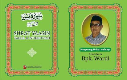 Detail Contoh Surat Yasin Untuk 40 Hari Koleksi Nomer 29