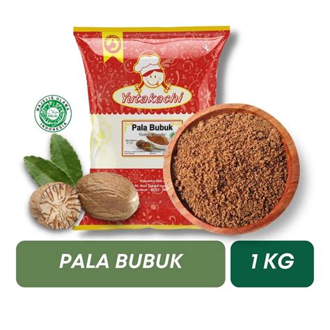 Jual Pala Bubuk 1Kg Yutakachi Ground Nutmeg Powder Biji Pala Bubuk