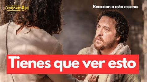 Reaccionando a The Chosen Jesús le explica a Santiago por que no lo ha