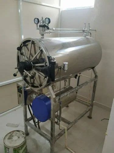 Stainless Steel Horizontal High Pressure Cylindrical Steam Sterilizer