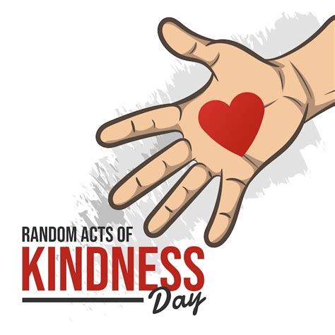 Premium Vector Random Acts Of Kindness Day February