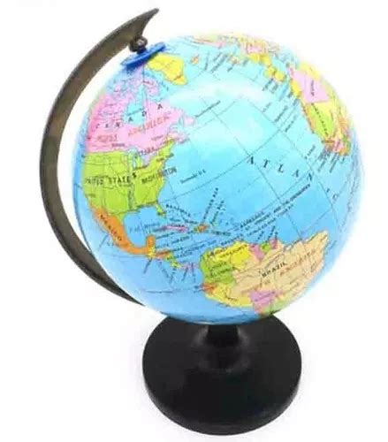 Globo Terrestre Mapa Mundi Girat Rio Decora O Mesa Escolar