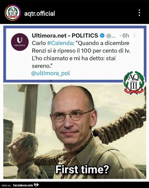 Tutti I Meme Su Enrico Letta Facciabuco