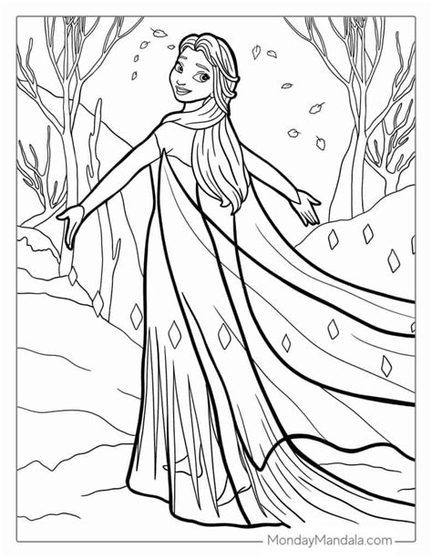 Free Disney Frozen Printable Coloring Pages