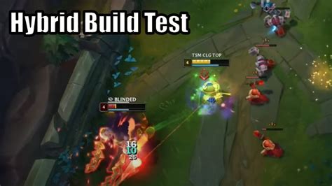 Hybrid Build Test Teemo Vs Sylas Full Match YouTube