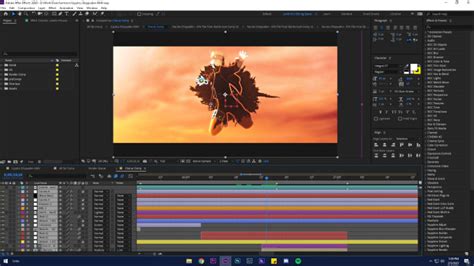 Edit Professional Amv Anime Music Video In After Effects By Lavdriim