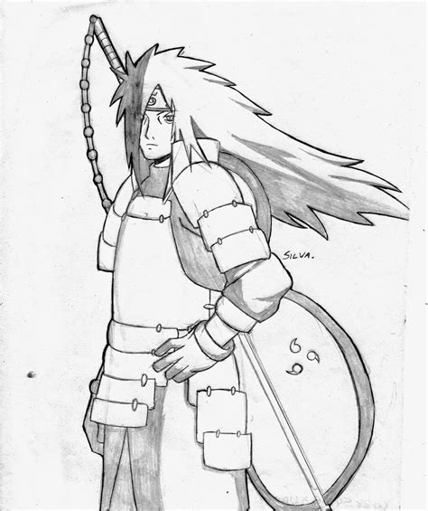 Imagens Do Madara Para Colorir