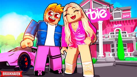 Eu E A Vickobaby Viramos A Barbie E O Ken No Brookhaven Roblox