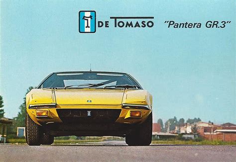Guide De Tomaso Pantera Gr 3 Supercar Nostalgia
