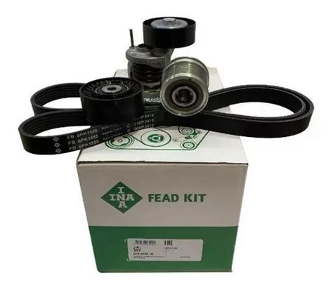 Kit Poly V Correa Polea Tensor Completo Vw Amarok Tdi