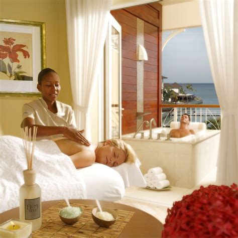 Romantic Couples Massage At The Landings St Lucia A Luxury Caribbean Resort Perfect For