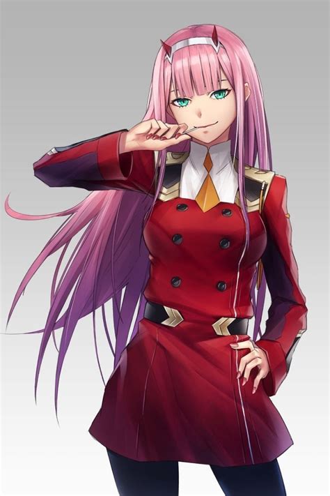 Anime Zero Two Wallpapers Wallpaper Cave