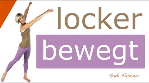19 min locker bewegt Wohlfühl Gymnastik ohne Geräte YouTube