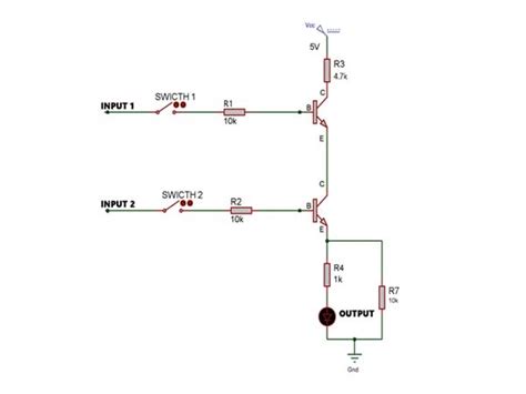 And Gate Using Transistor