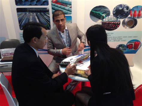 Exhibiting Overseas Exhibiting Overseas Boiler Tubes Semless Line Pipe