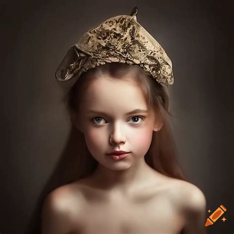 Portrait Of A Girl On Craiyon