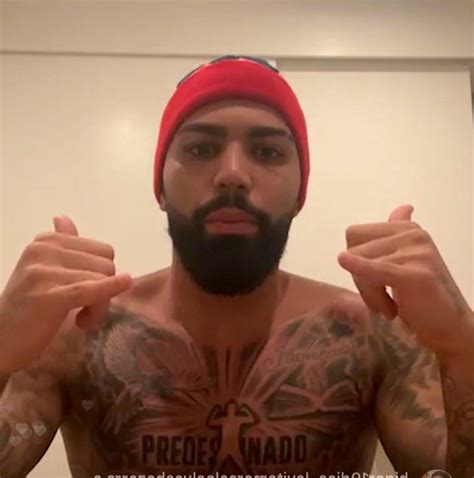 Gabigol Do Flamengo Aparece Nova Tattoo Predestinado