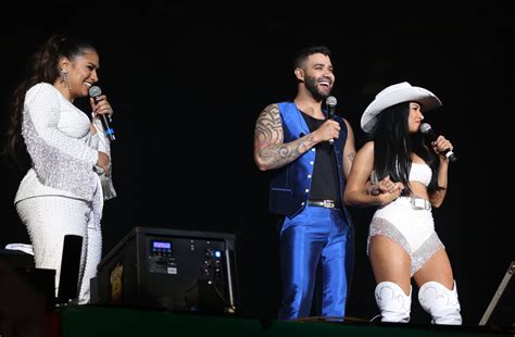 Foto Gusttavo Lima após polêmica Simaria Te pergunto Léo Dias