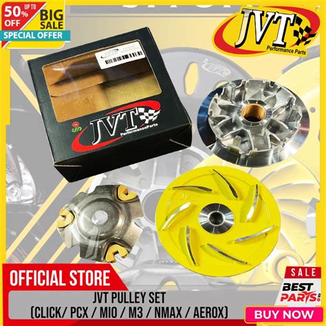 JVT PULLEY SET CLICK PCX MIO M3 NMAX AEROX Shopee