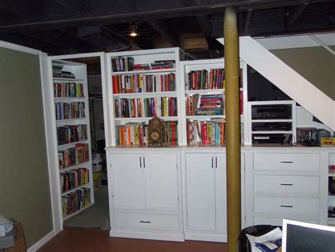 How To Build A Hidden Bookcase Door Home Design Ideas