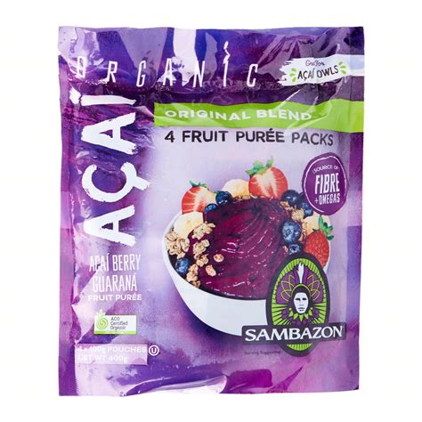 Sambazon Amazon Superberry Acai Bowl Cup Frozen
