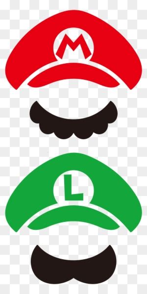 Detail Clip Art Super Mario And Luigi Free Transparent PNG Clipart