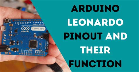 Arduino Leonardo Pinout